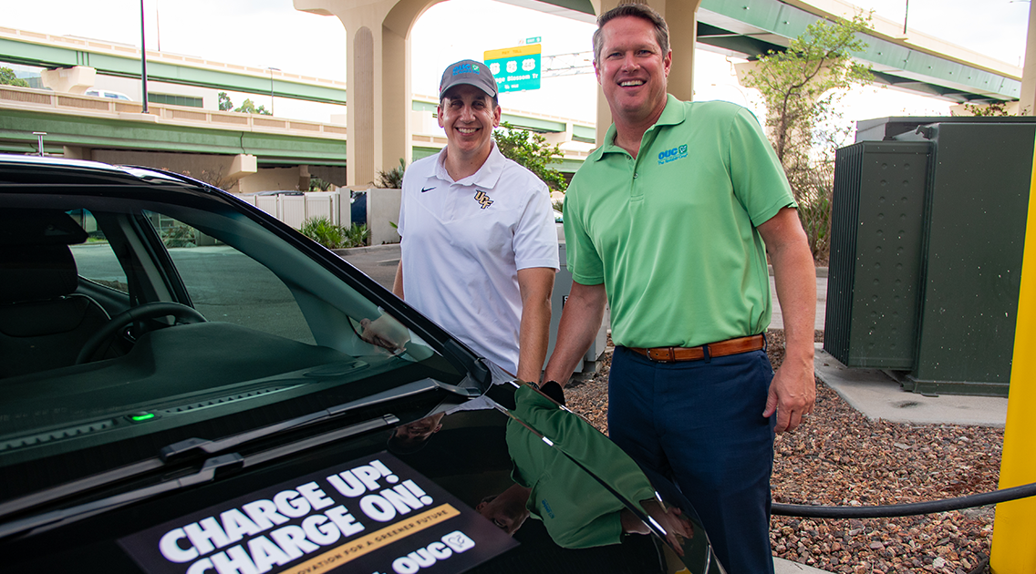 OUC POWERS UCF’S EV ROAD TRIP - OUConnect