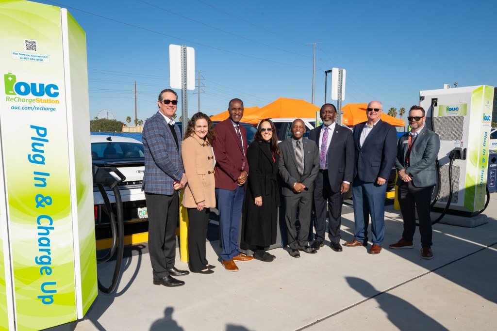 OUC’s Latest High-Speed Electric Vehicle Charging Hub Celebrates Grand ...